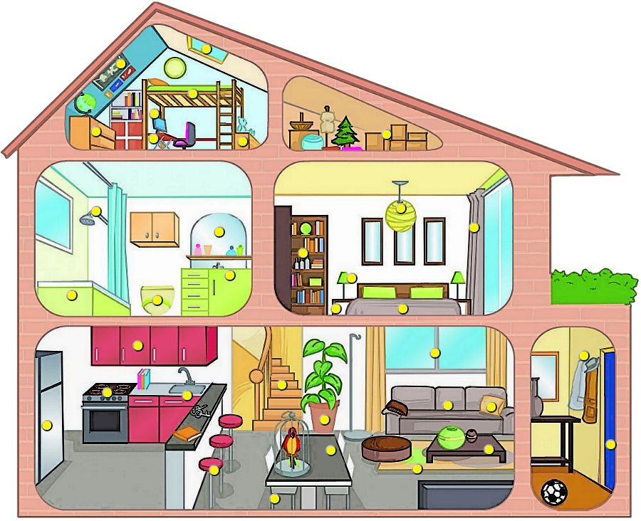 La casa - vocabulario